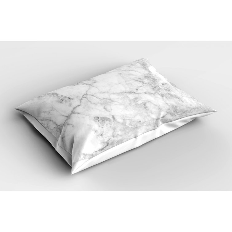 East Urban Home Marble Pillow Sham Wayfair